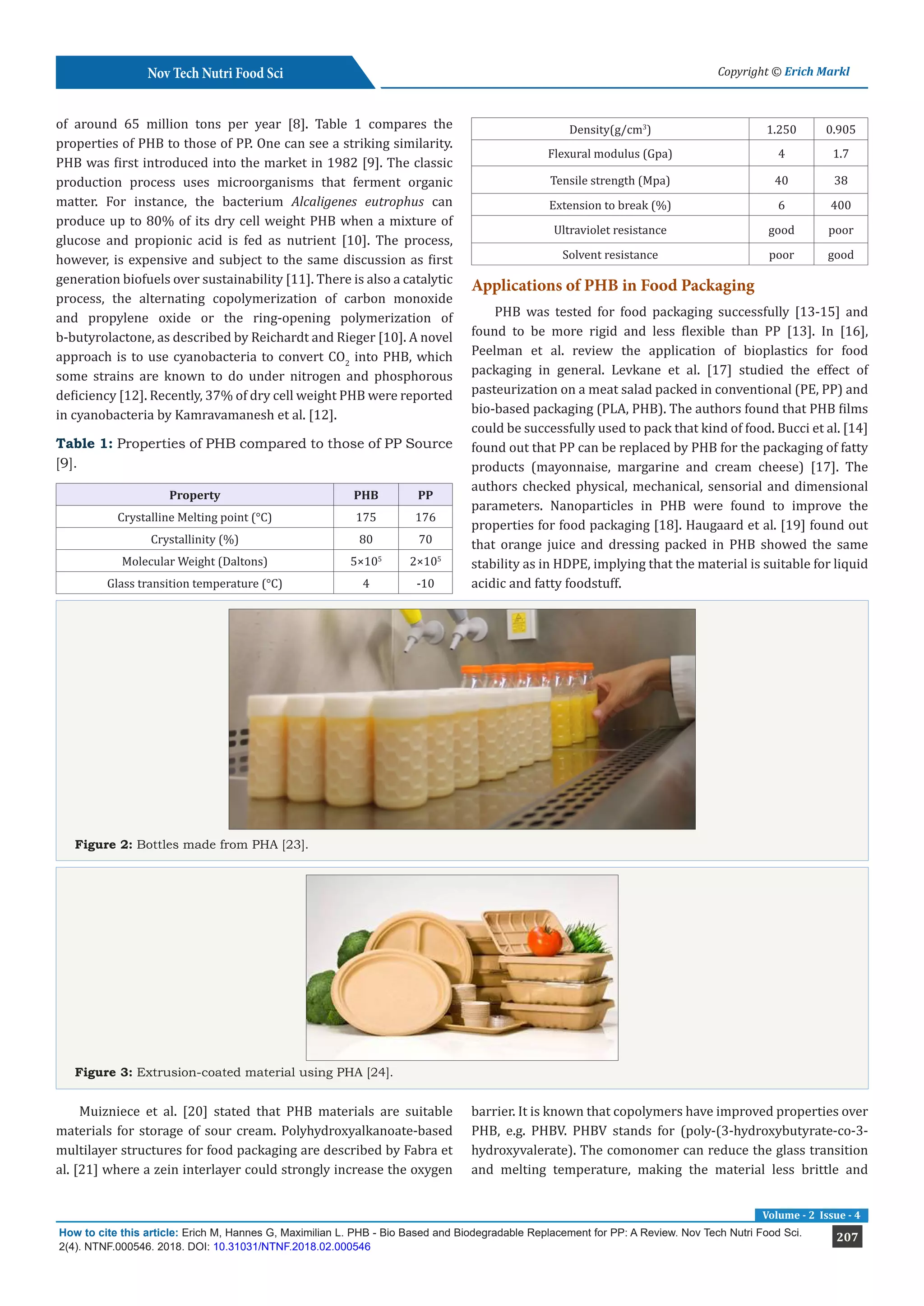 PHB - Bio Based and Biodegradable Replacement for PP: A Review_ Crimson ...