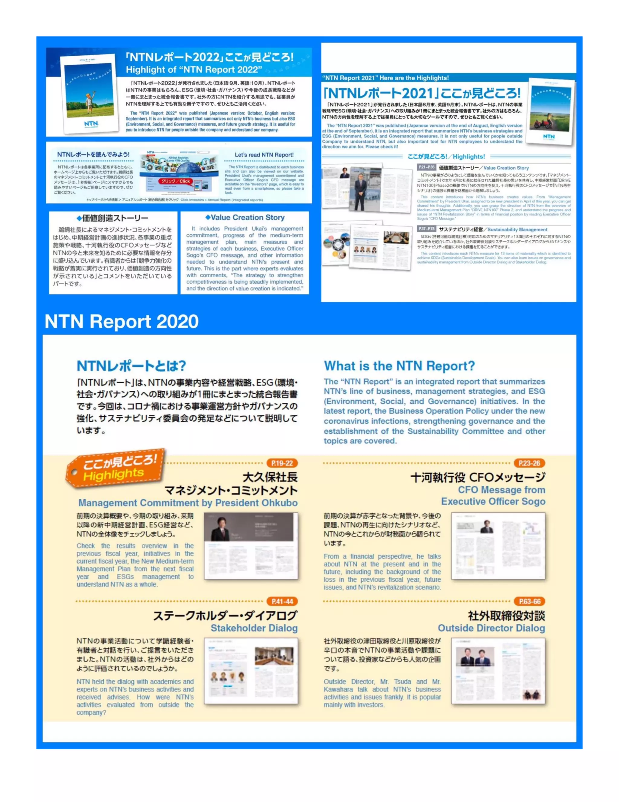 NTN Report 2020-2022 | PDF