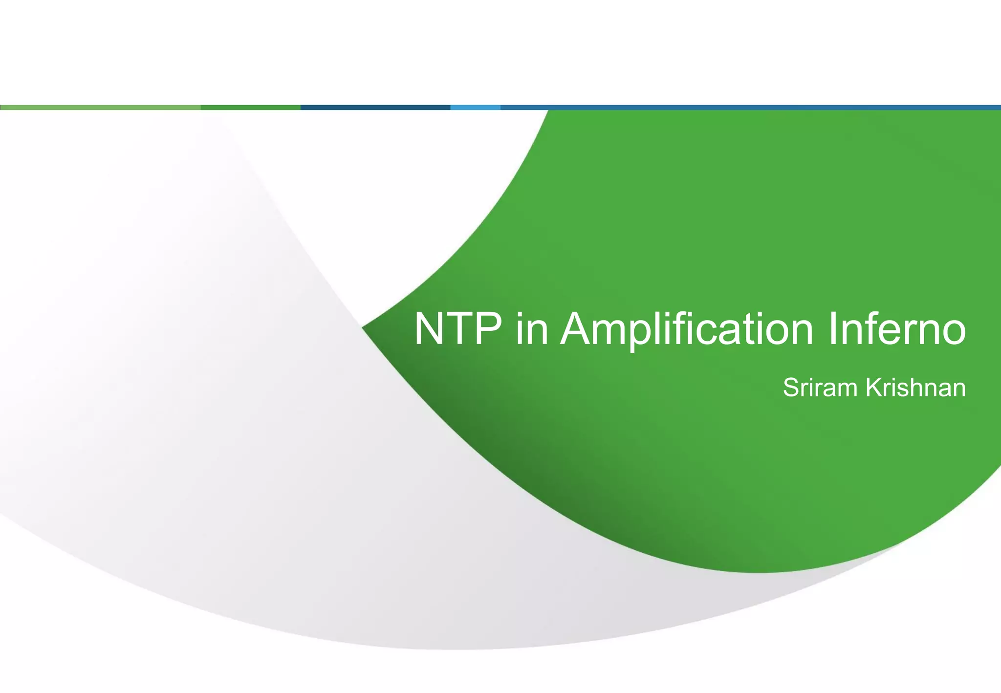 Ntp in Amplification Inferno | PPT