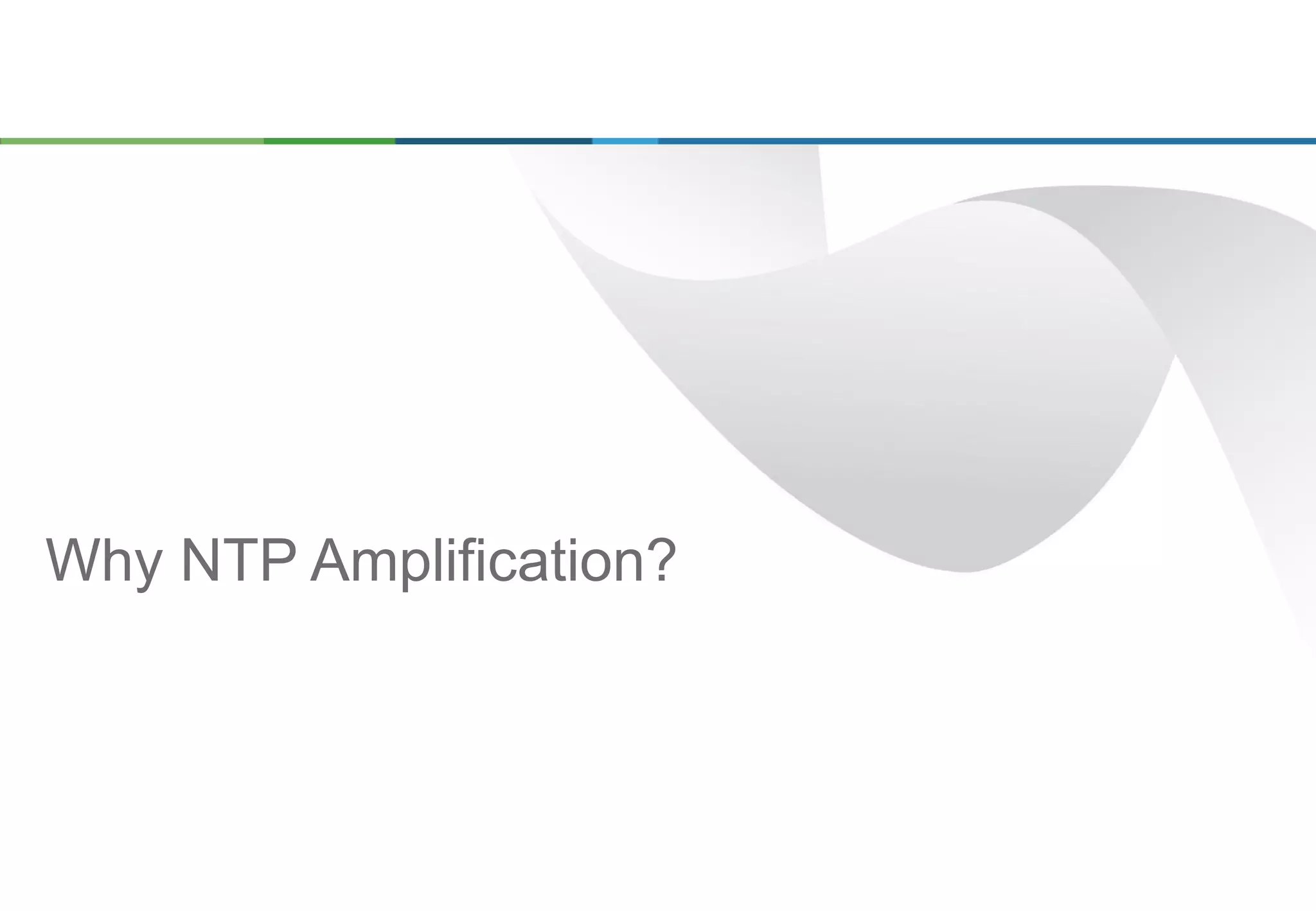Ntp in Amplification Inferno | PPT