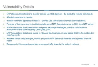 Ntp in Amplification Inferno | PPT