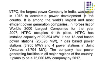 Ntpc | PPT