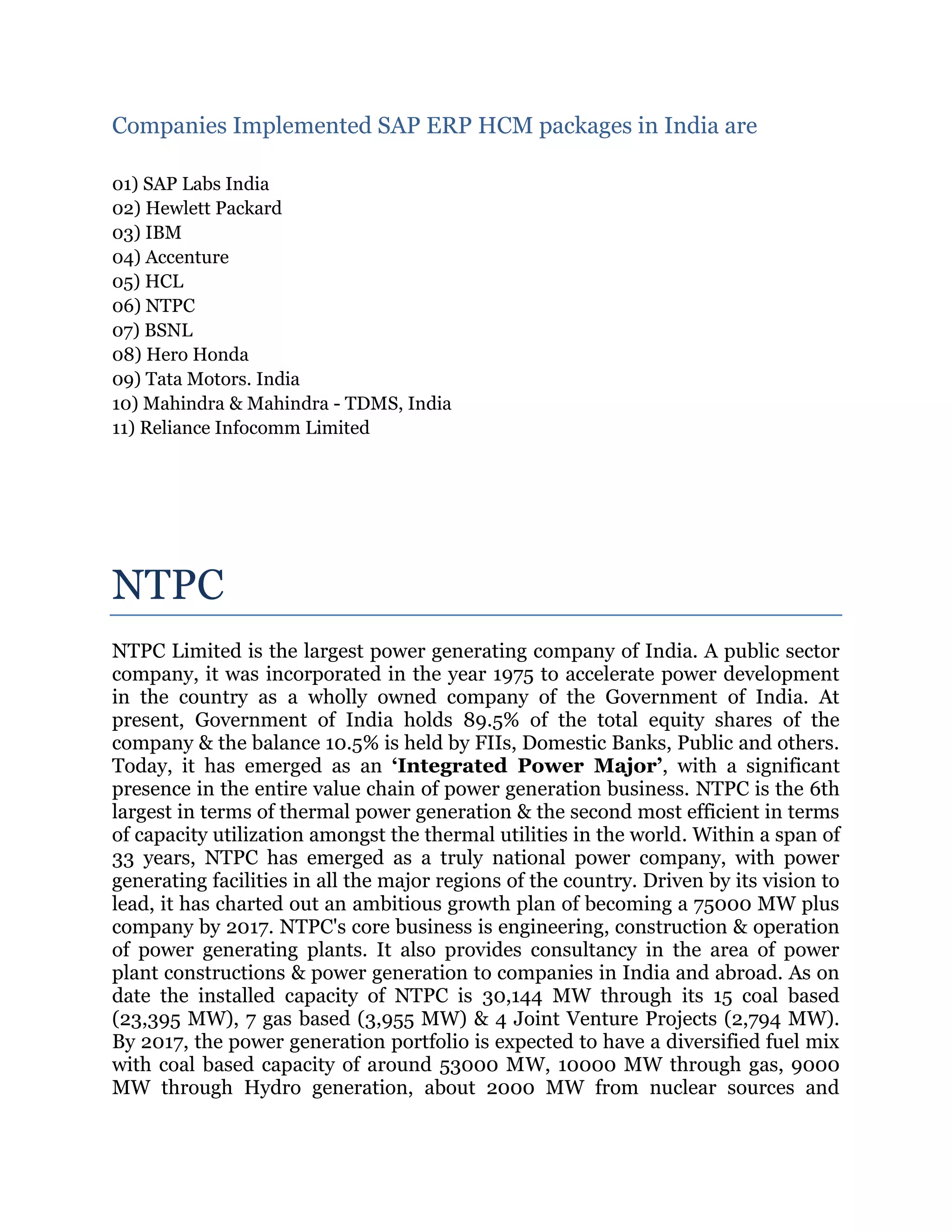Ntpc | DOCX
