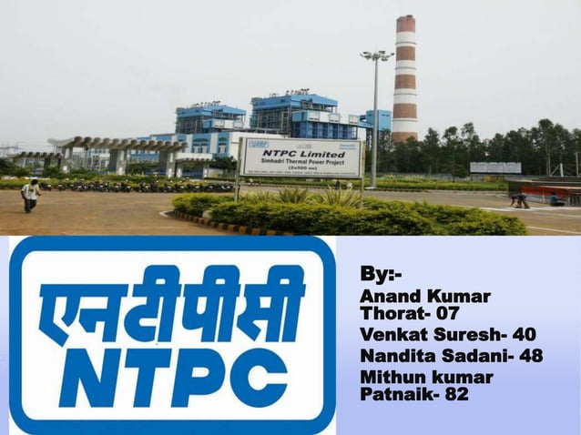Ntpc | PPTX | Power and Energy Industry | Industries
