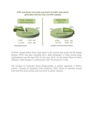 Ntpc vocational training project report sipat | DOC