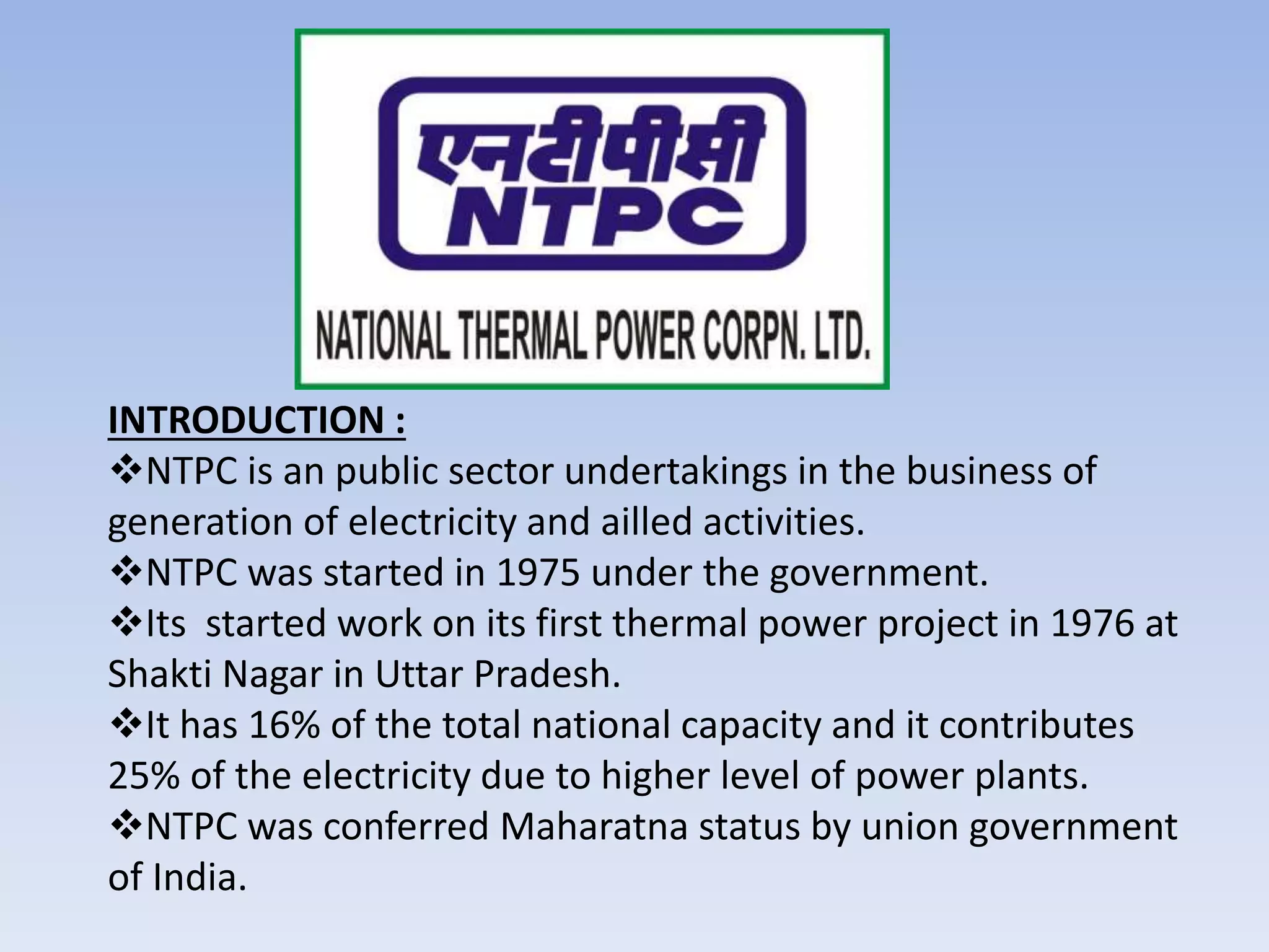 Ntpc | PPT