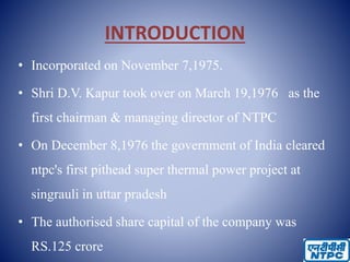 Ntpc Ltd. | PPTX