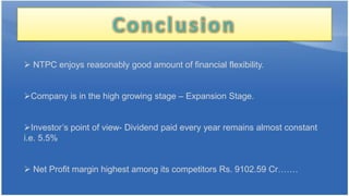 Ntpc final presentation | PPTX