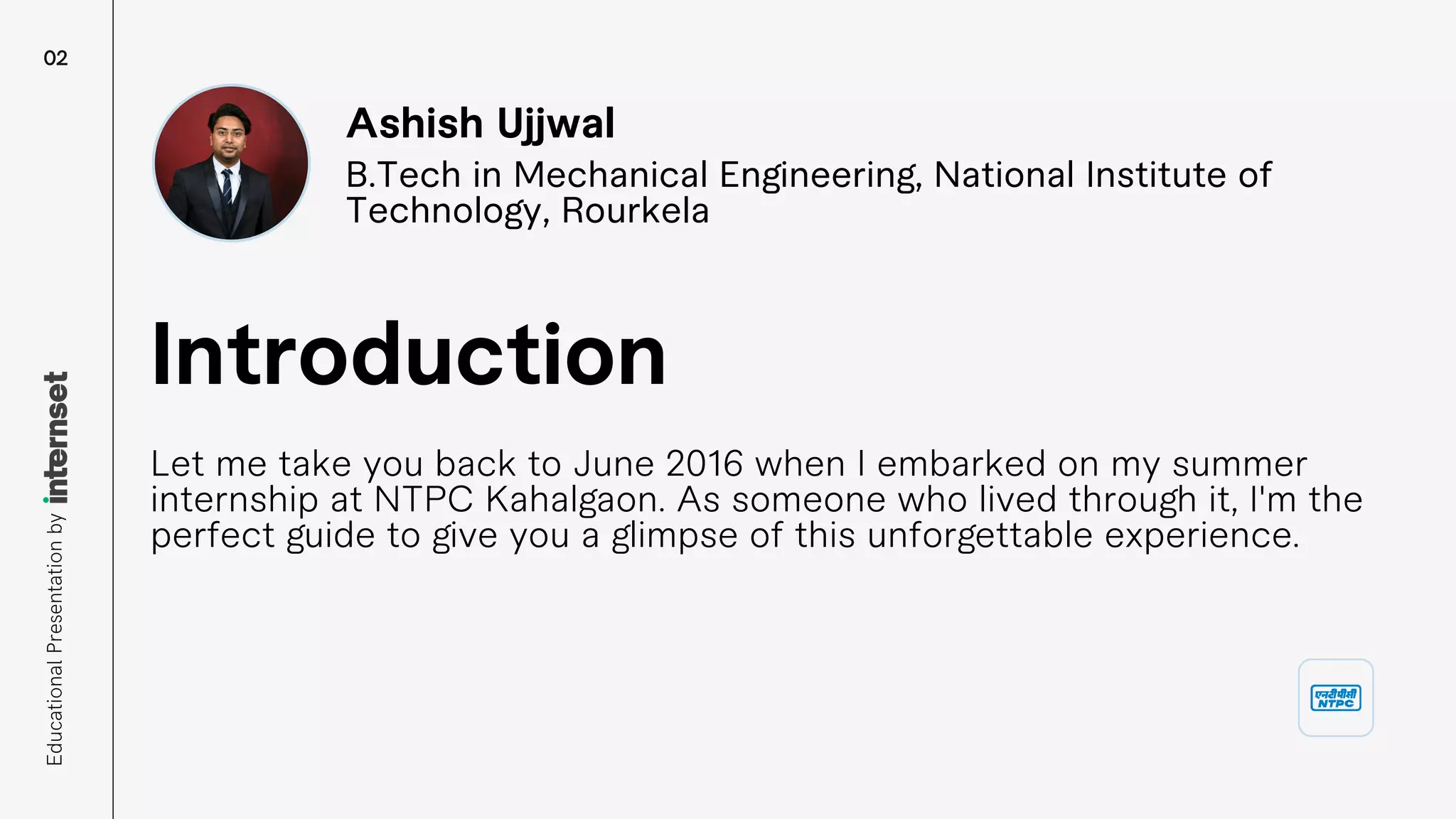 NTPC Internship Experience | PDF