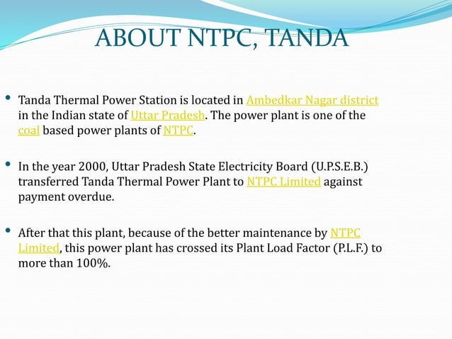 Ntpc training ppt | PPTX | Power and Energy Industry | Industries