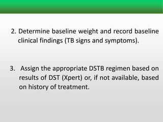 NTP MOP 6th Ed Module 5 Treatment of Drug Susceptible TB Final Revision ...