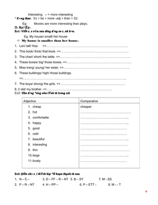 N tập ngữ pháp tiếng anh lớp 7 | DOC