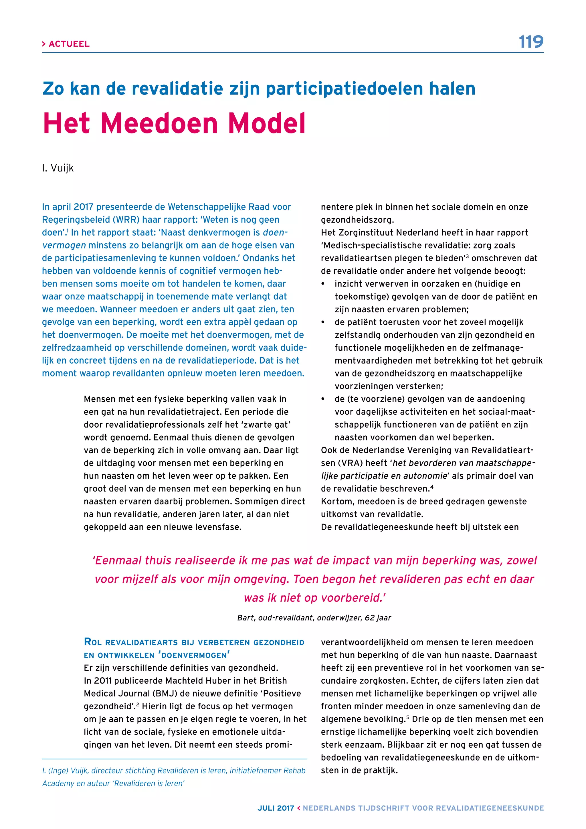 het meedoen model | PDF | Physical Therapy | Wellness