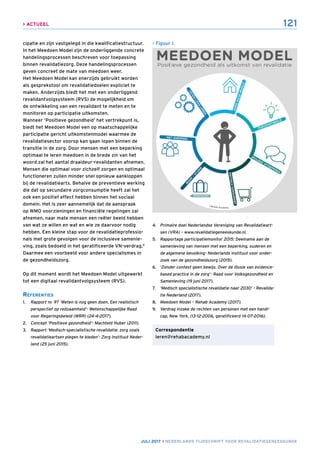 het meedoen model | PDF | Physical Therapy | Wellness