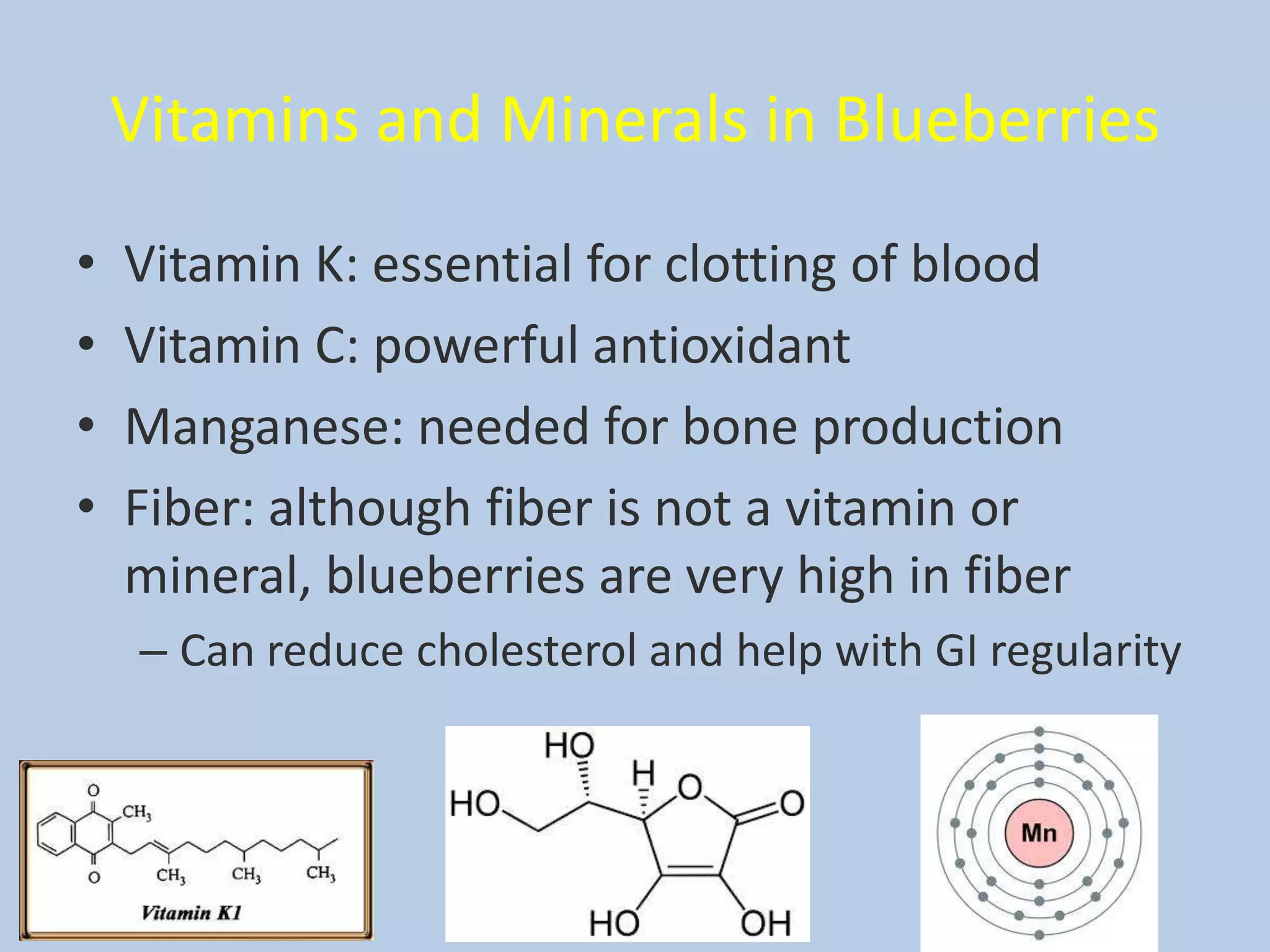 Health Benefits of Blueberries | PPTX