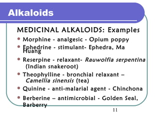 Alkaloids | PPT