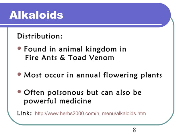 Alkaloids | PPT
