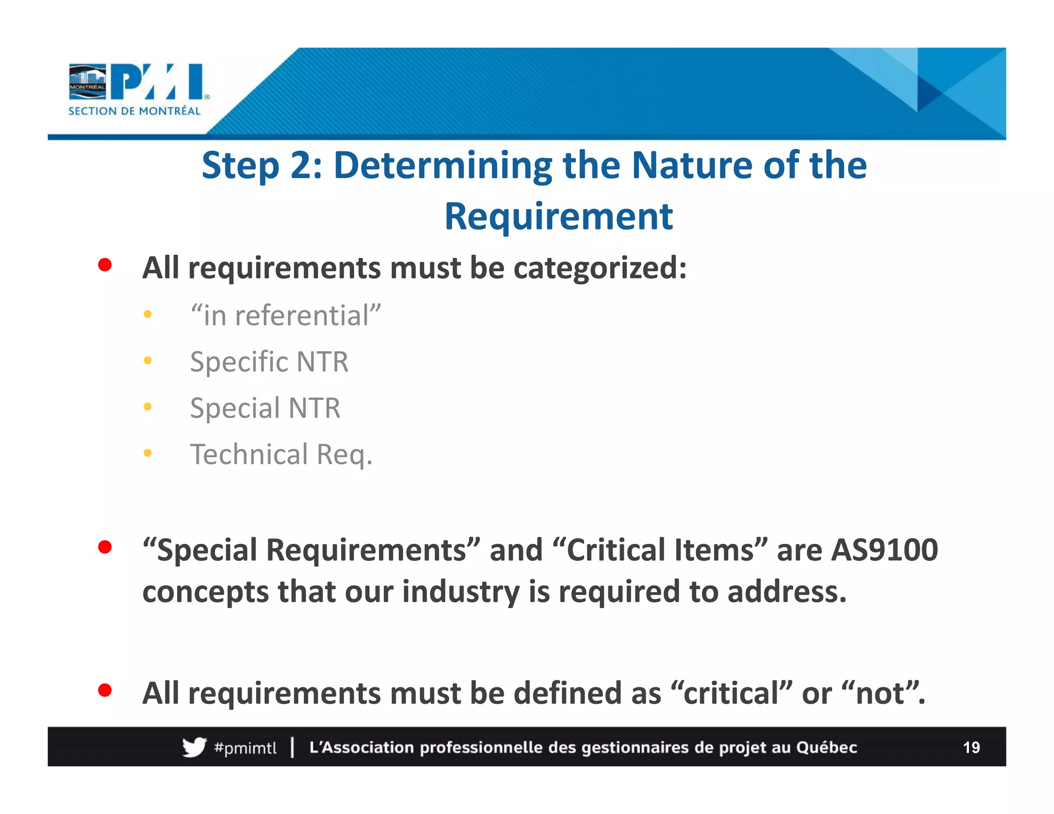 Aerospace Project Management : Non-Technical Requirements Management in ...
