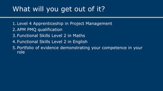 ntroduction to Project Management Level 4.pptx