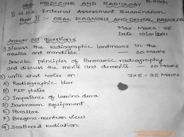 Ntr uhs mds question papers..... | PDF