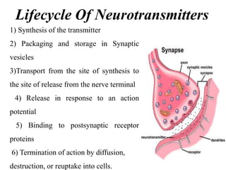 Neurohumoral Transmission in CNS | PPTX