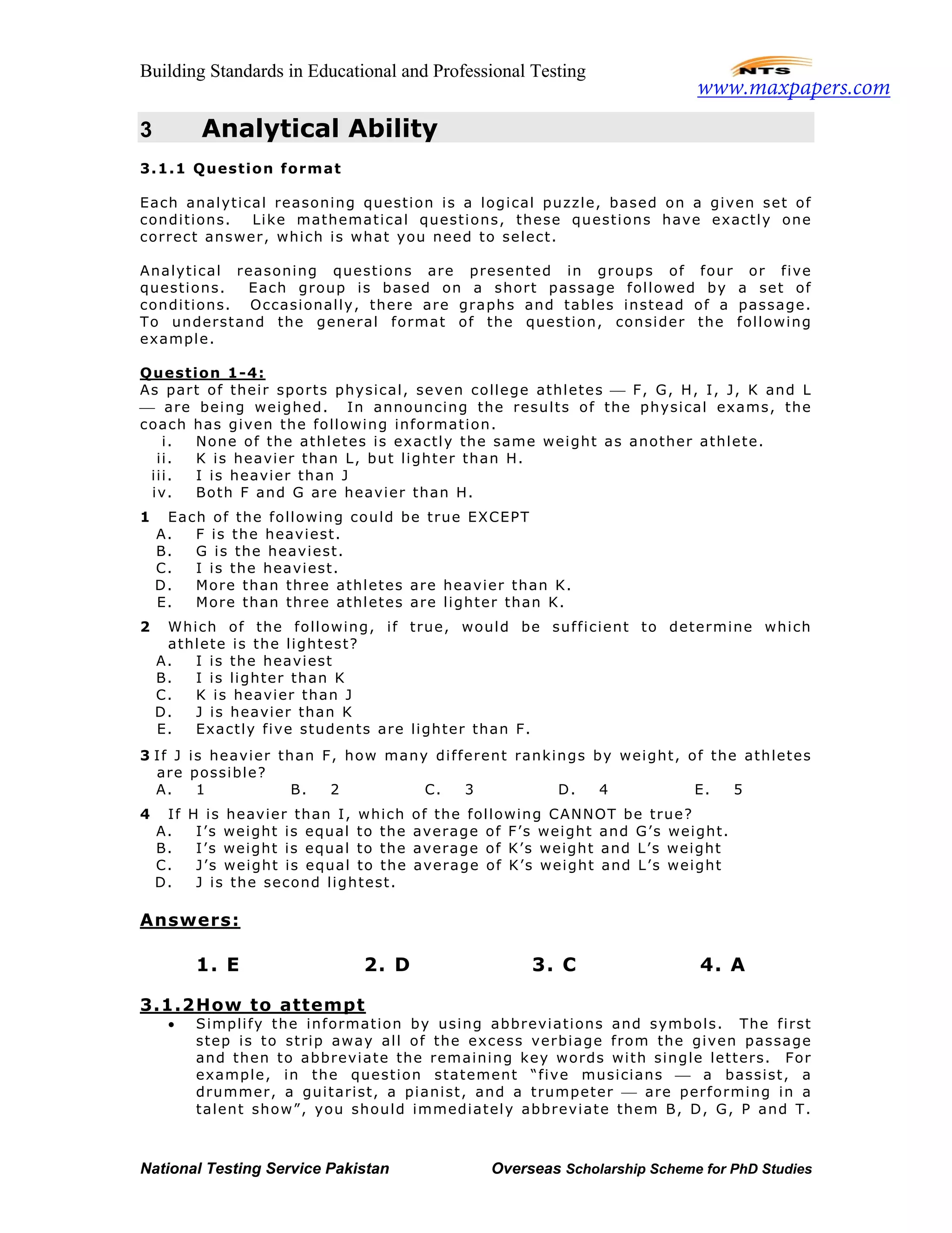 Nts and gat general book | PDF