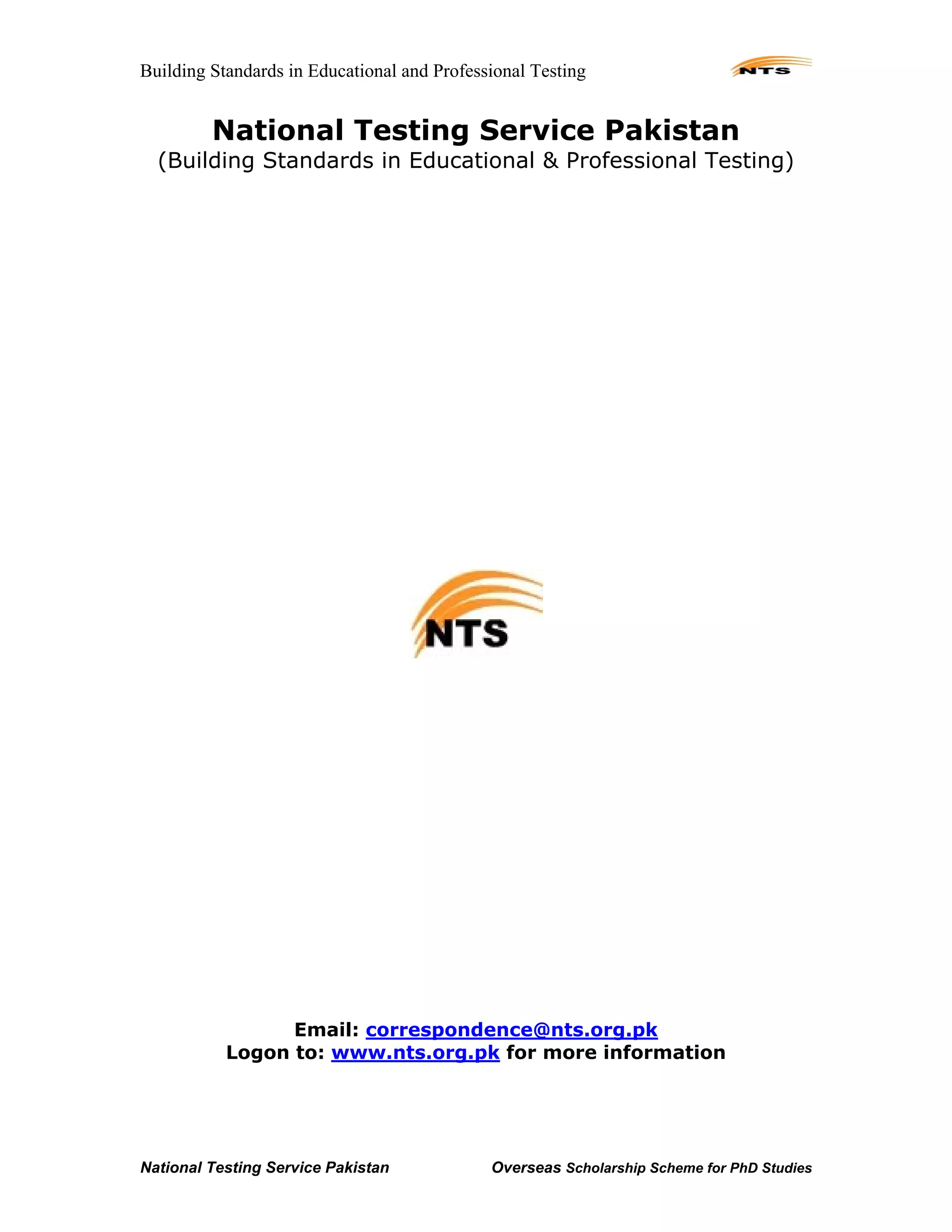 Nts book for gat general | PDF