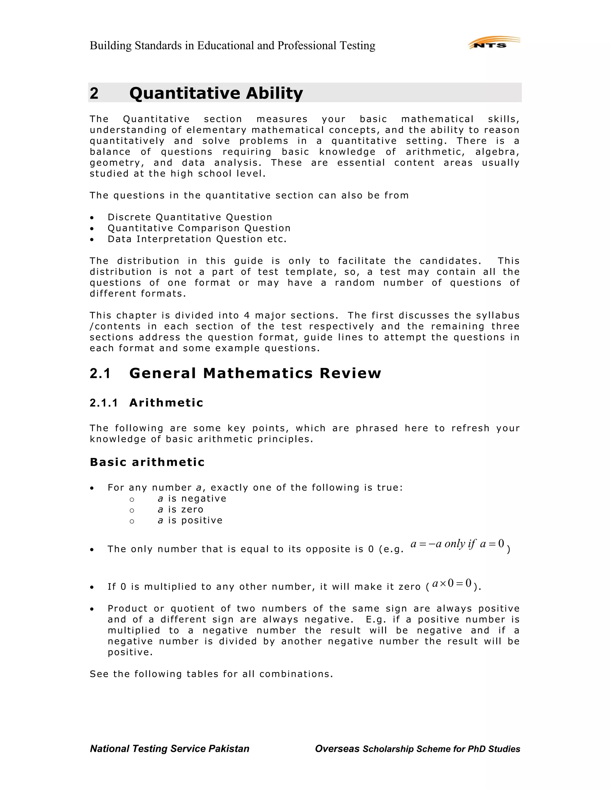Nts book for gat general | PDF