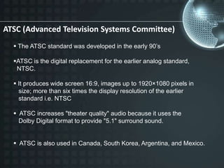 NTSC and ATSC | PPTX