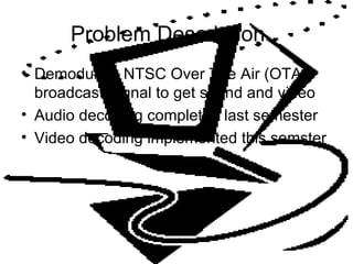 NTSC Software Decoding Presentation | PPT