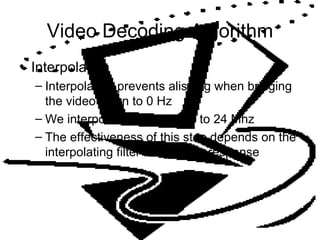 NTSC Software Decoding Presentation | PPT