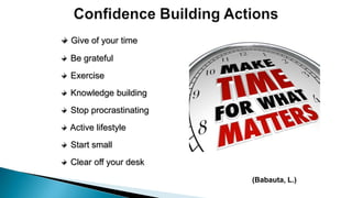 Confidence Building | PPTX