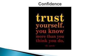 Confidence Building | PPT