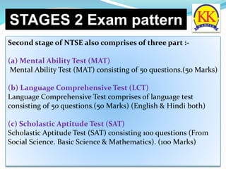 NTSE | PPTX