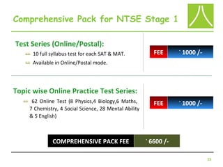 National Talent Search Examination | PPT