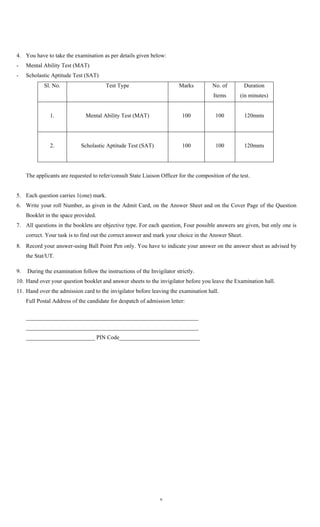 Ntse print application | PDF