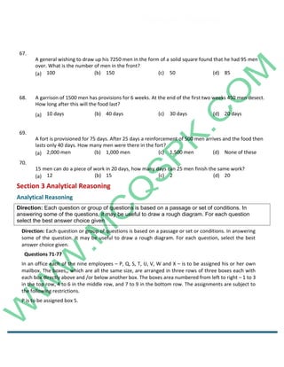 Nts gat general past papers (1) | PDF