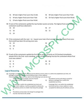 Nts gat general past papers (1) | PDF