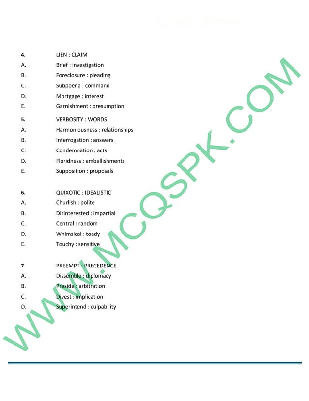 Nts gat general past papers (1) | PDF | Heart and Cardiovascular ...