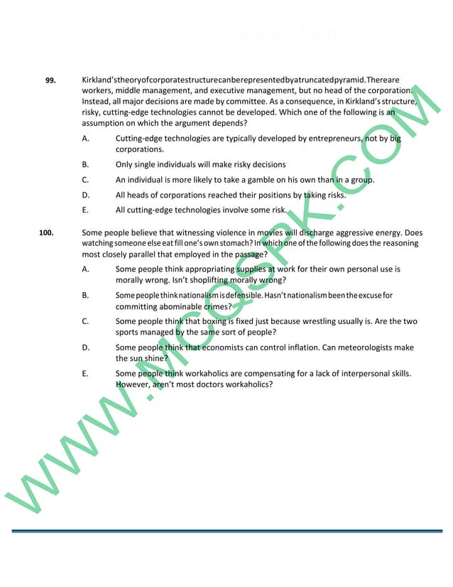 Nts gat general past papers (1) | PDF | Heart and Cardiovascular ...