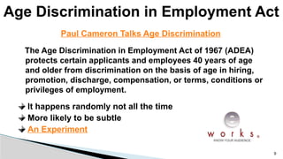 Age Discrimination During Your Job Search | PPT