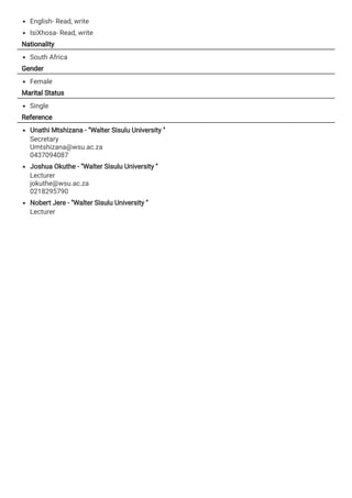 Ntsonte CV.pdf | Free Download