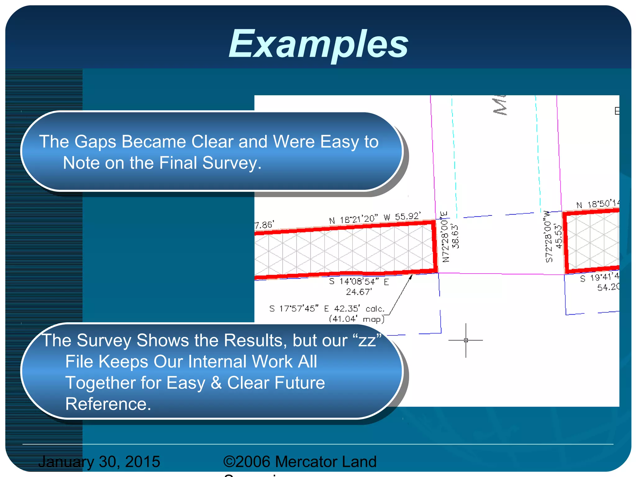 Boundary Analysis Using Autocad | PPT | Geography | Science