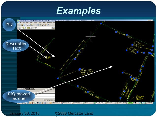 Boundary Analysis Using Autocad | PPT | Geography | Science