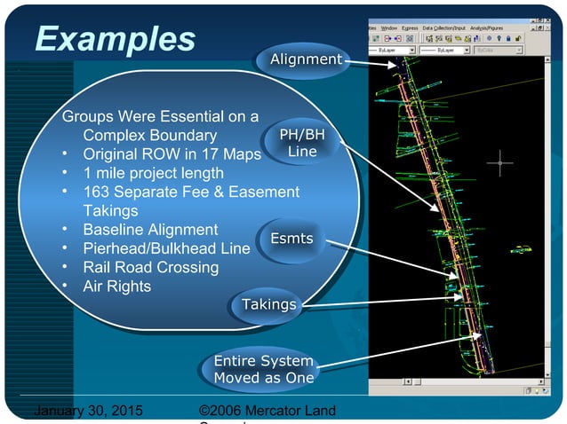 Boundary Analysis Using Autocad | PPT | Geography | Science