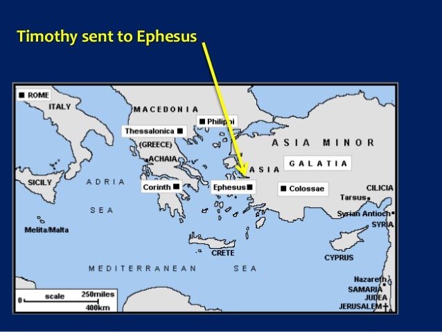 New Testament Survey no.25: Paul - First Letter to Timothy