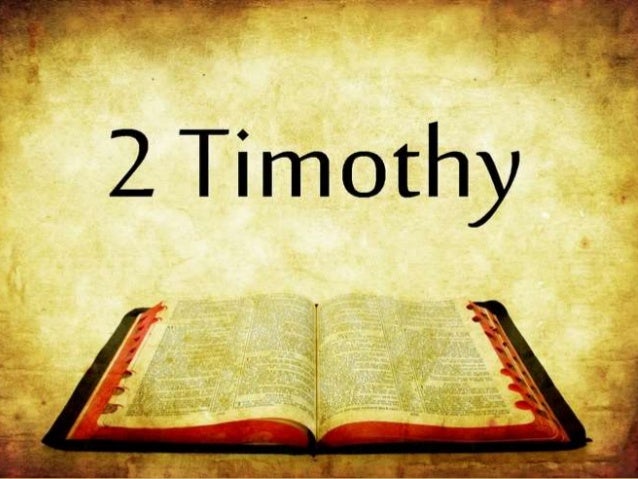 New Testament Survey no.27: Paul - Second Letter to Timothy