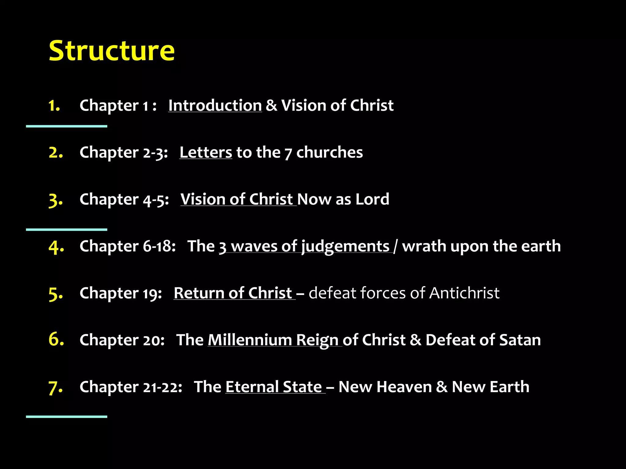New Testament Survey no.8: John - Book of Revelation | PPTX