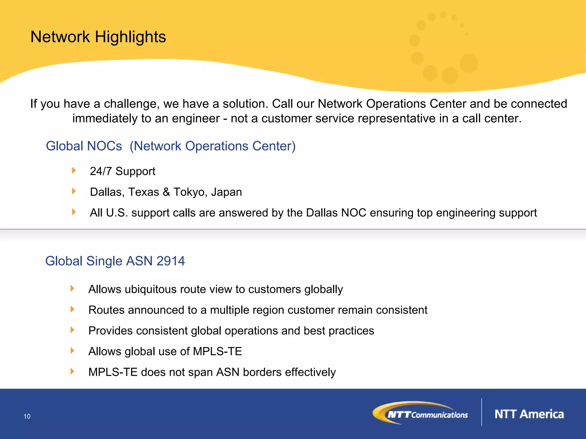 NTT America Gin (Global Ip Network) Overview | PPT