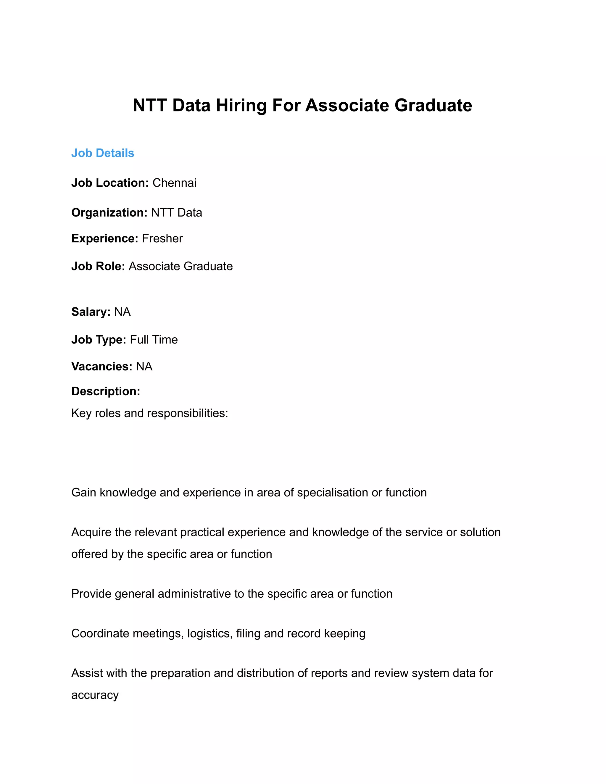 NTT Data Hiring For Associate Graduate.pdf